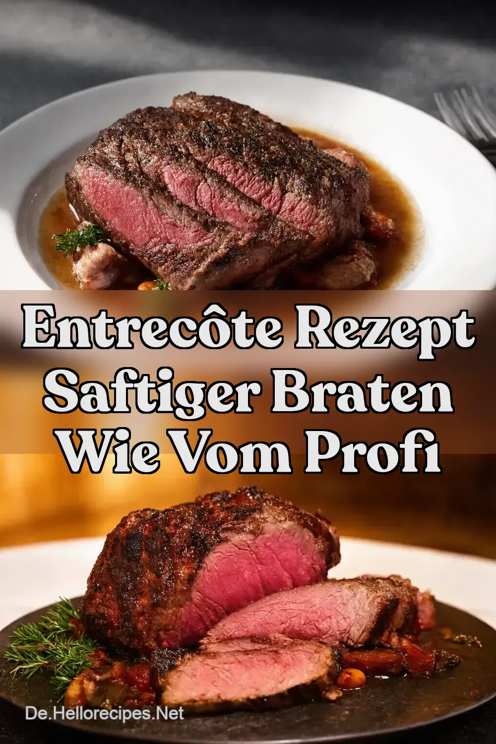 Entrecôte Braten Rezept So saftig wie vom Profi