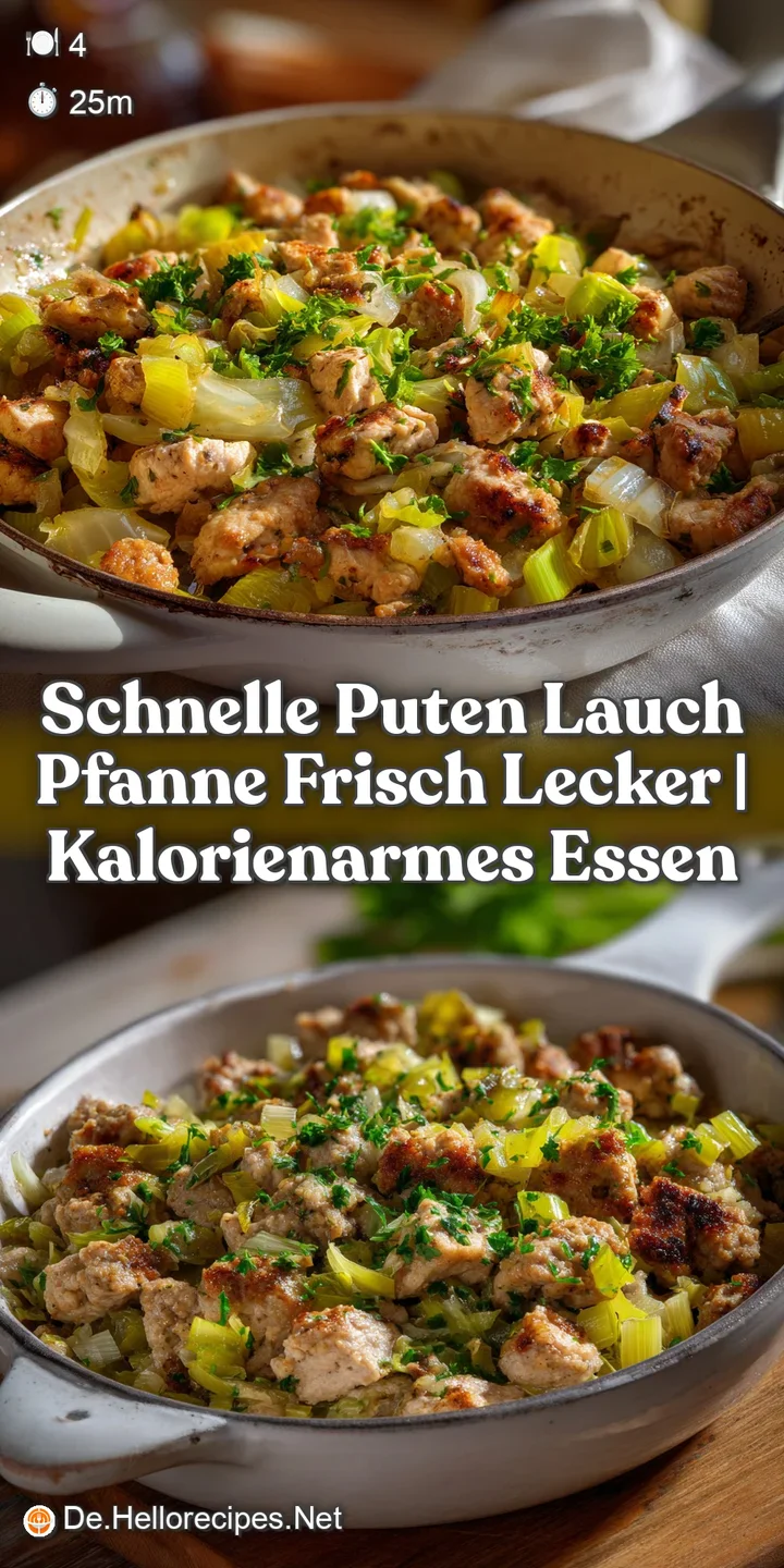 Schnelle Puten Lauch Pfanne Frisch Lecker: 25 Min