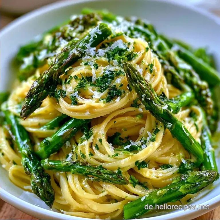 Schnelle Spargel Pasta Carbonara: Cremig - HelloRecipes
